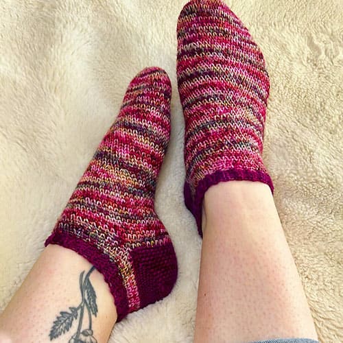 Ankle Free Sock Crochet Pattern